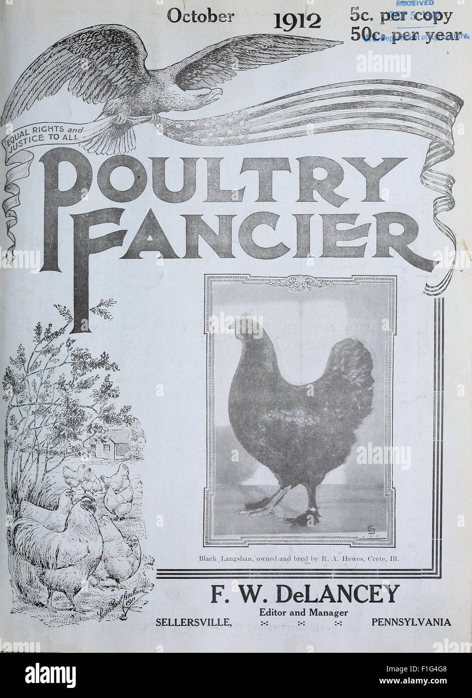 Poultry Fancier (1912) is a vintage magazine focused on poultry ...