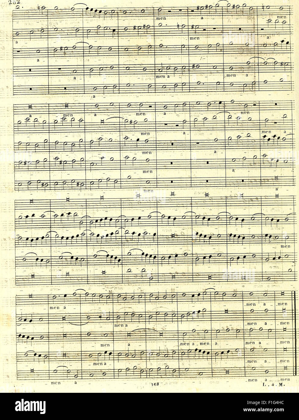 Primizie di canto fermo (1724 Stock Photo - Alamy