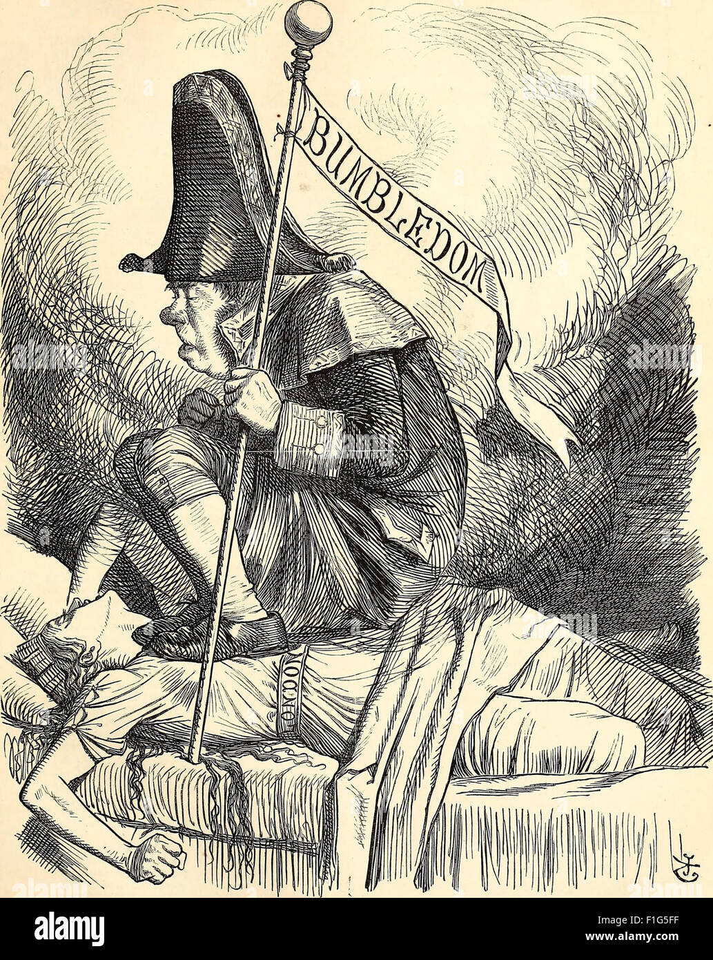 An 1841 issue of *Punch*, a British satirical magazine known for its ...