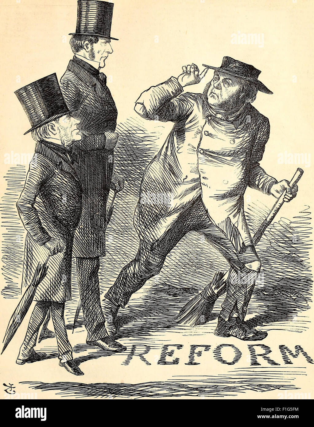 The 1841 edition of 'Punch' magazine presents humorous and satirical ...