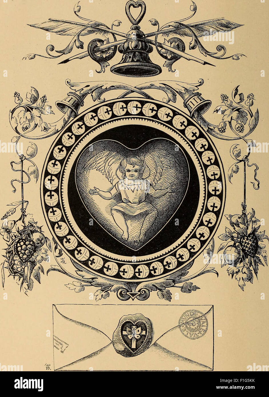 Quarles' emblems- illustrated by Charles Bennett and W. Harry Rogers ...