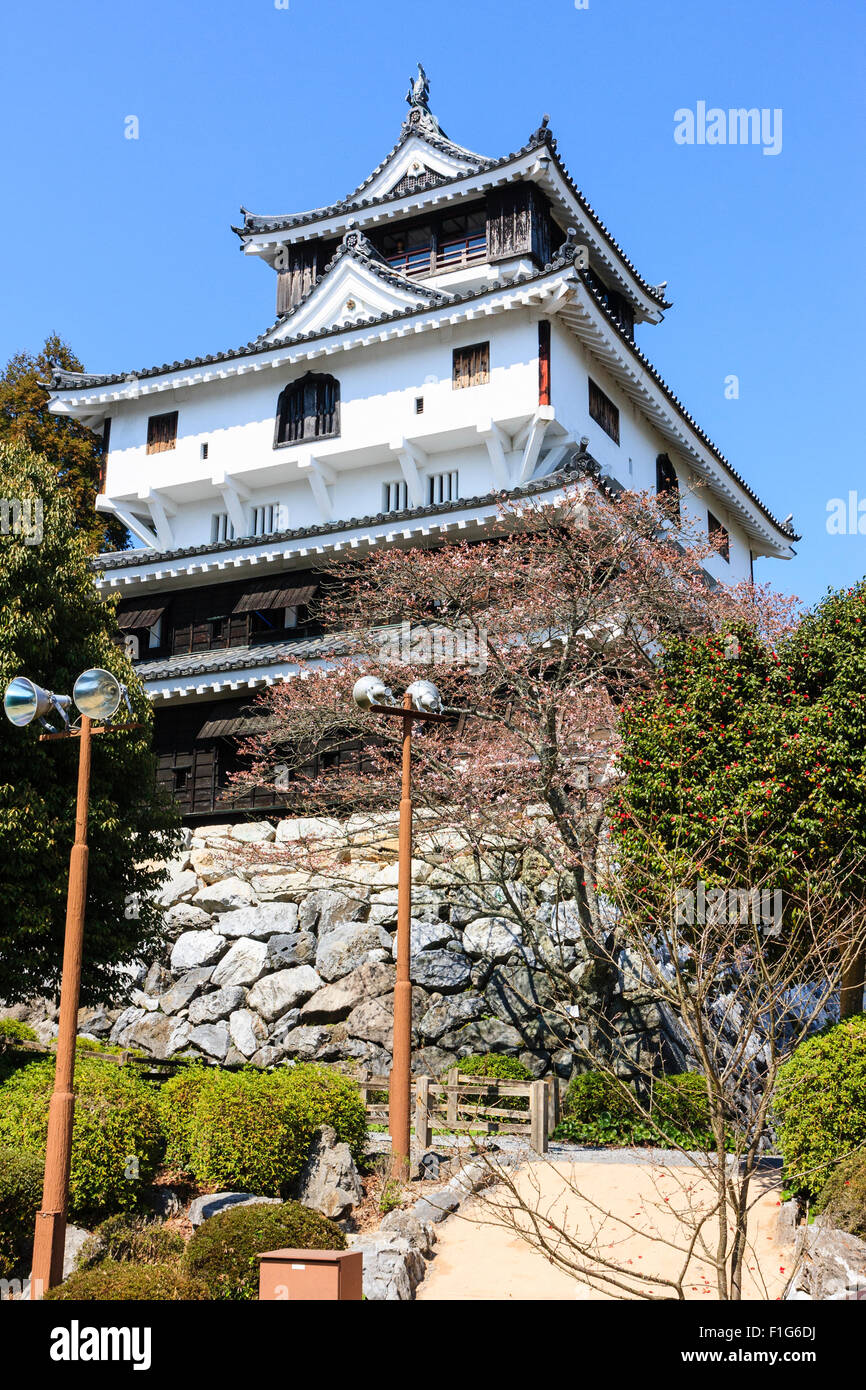 Japanese Mountain Castle