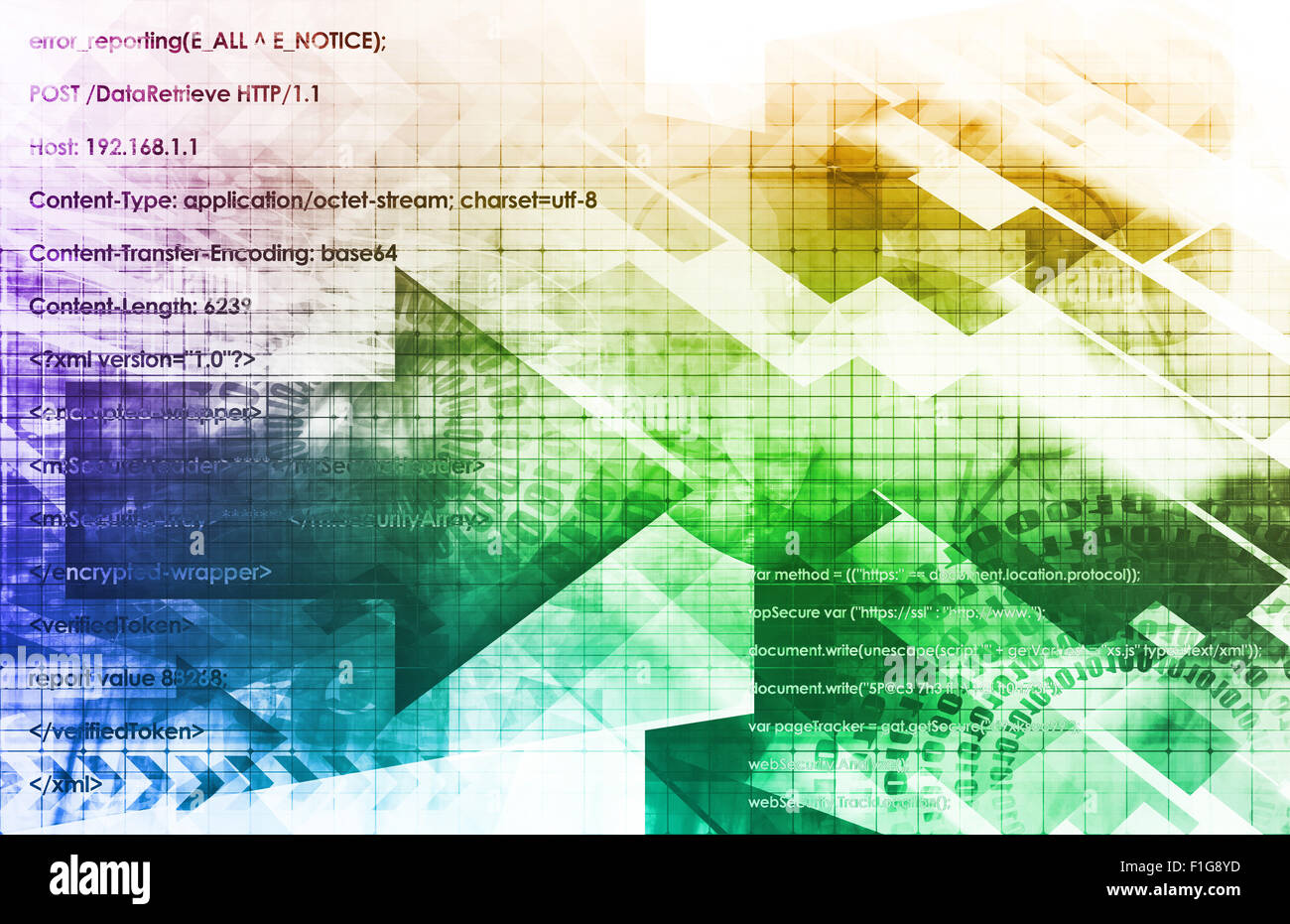 Dynamic Technology and Automated System of the Future Stock Photo - Alamy