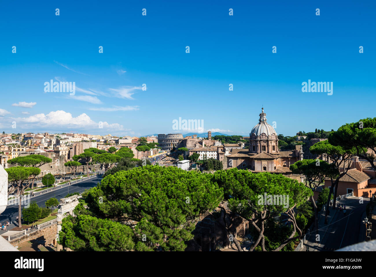 Landscape of rome hi-res stock photography and images - Alamy