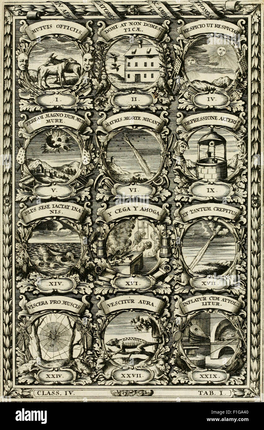 Cover of 'Symbolographia, sive, De arte symbolica' (1702), a historic ...