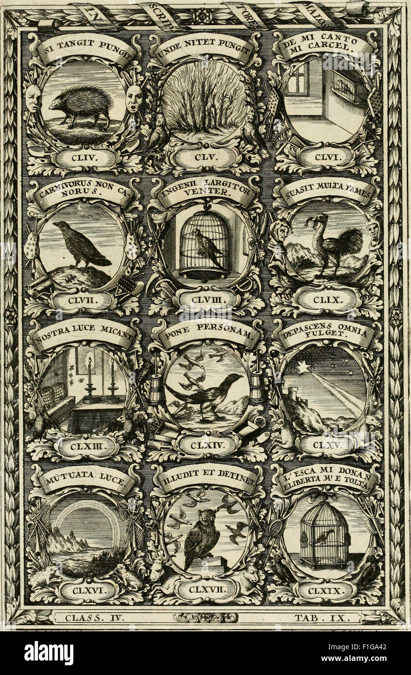 'Symbolographia' (1702) explores the art of symbols, presenting seven ...