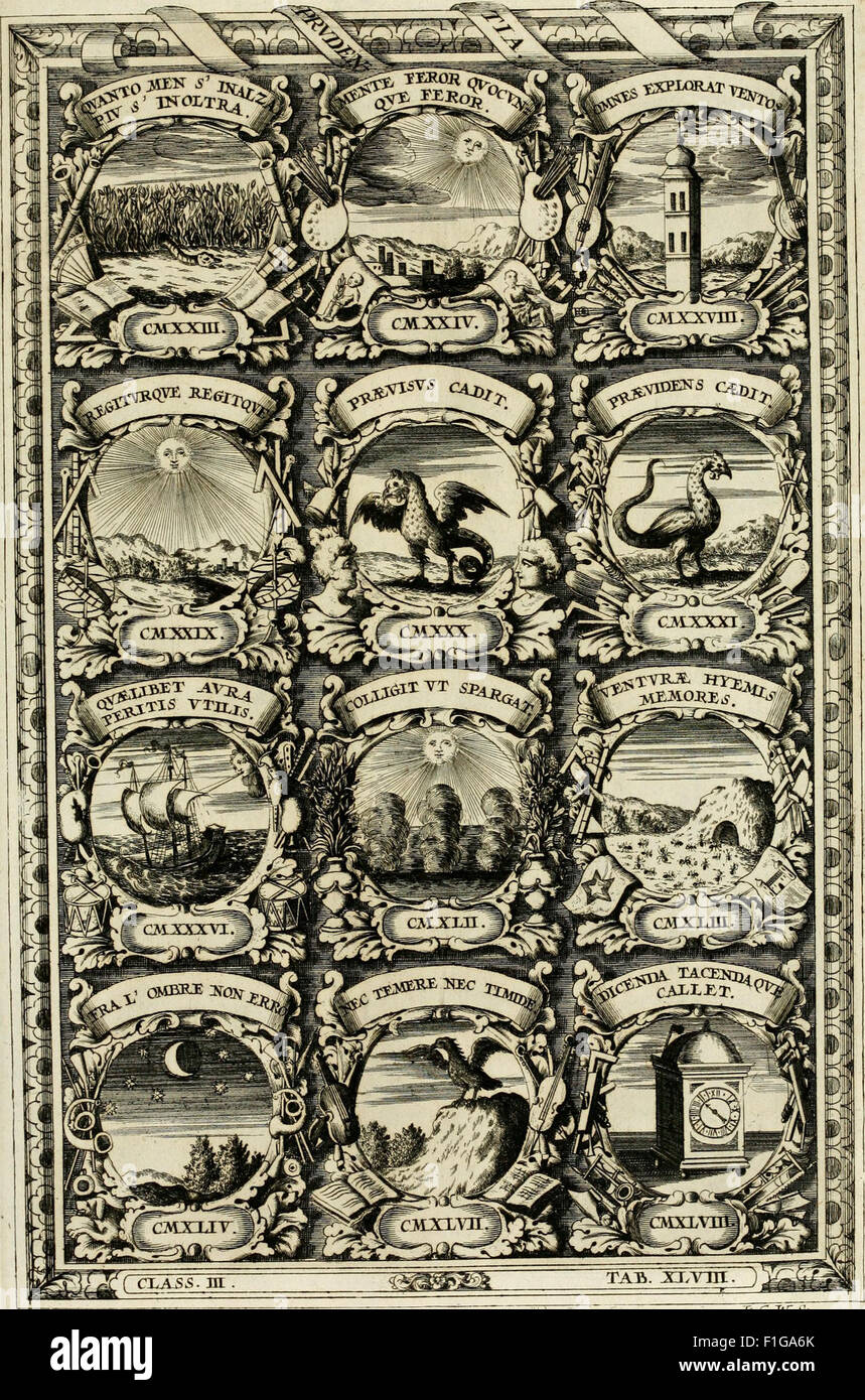 'Symbolographia' (1702) is a historical work on the art of symbols ...