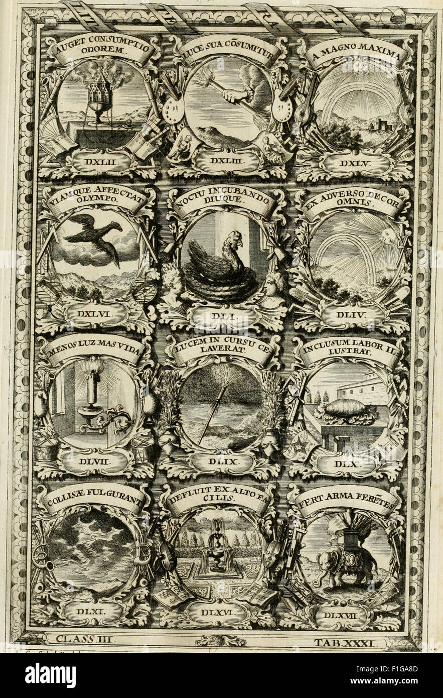 'Symbolographia' (Symbology) from 1702 explores the art of symbolic ...