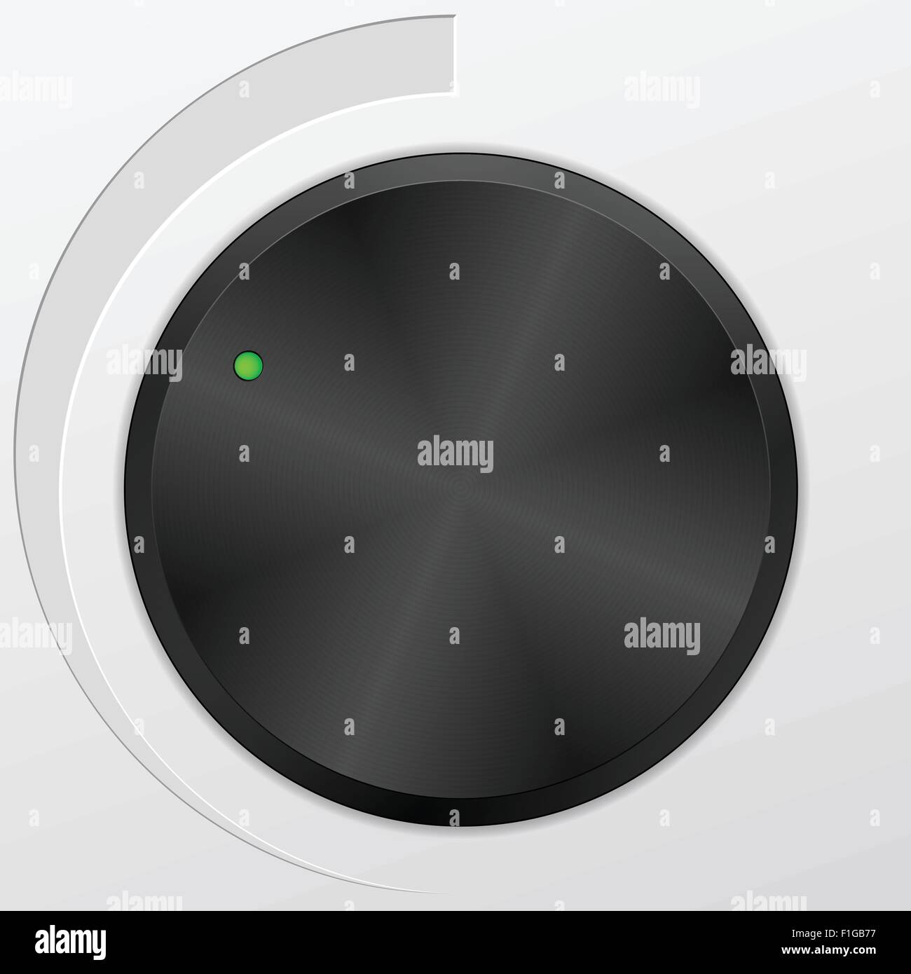 Control volume knob. Vector illustration Stock Vector Image & Art - Alamy
