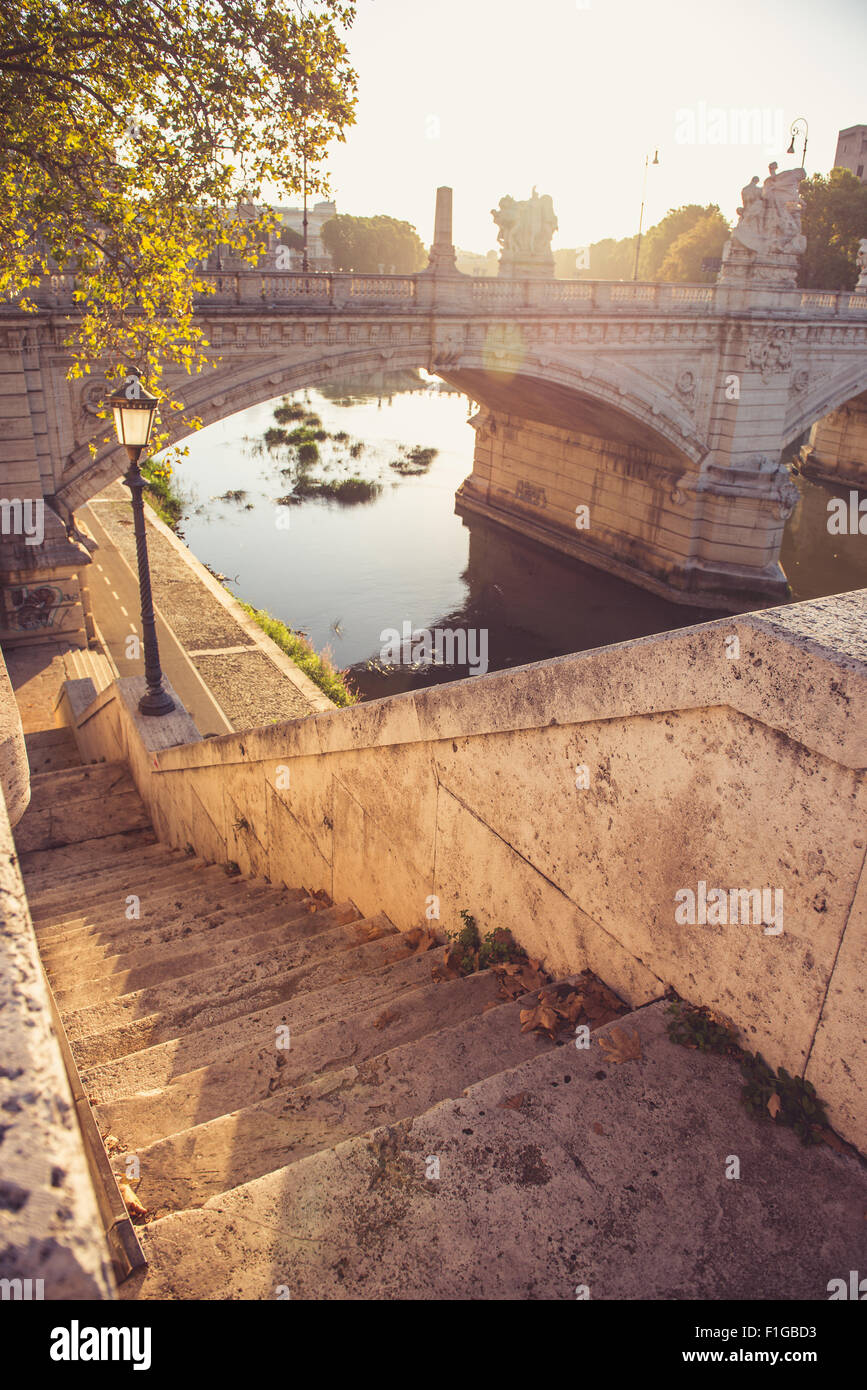 Photo of ponte garibaldi in Rome Stock Photo - Alamy
