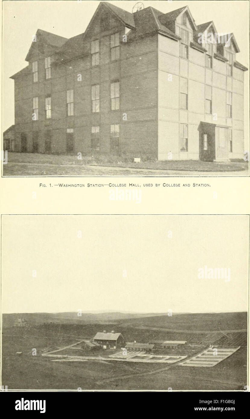 *The Agricultural Experiment Stations in the United States* (1900 ...