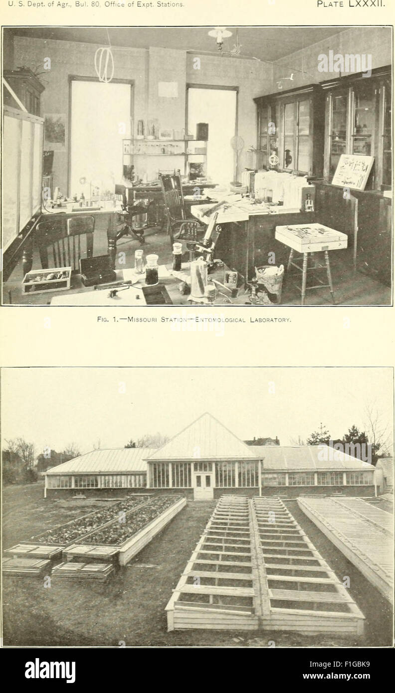 The agricultural experiment stations in the United States (1900 Stock ...