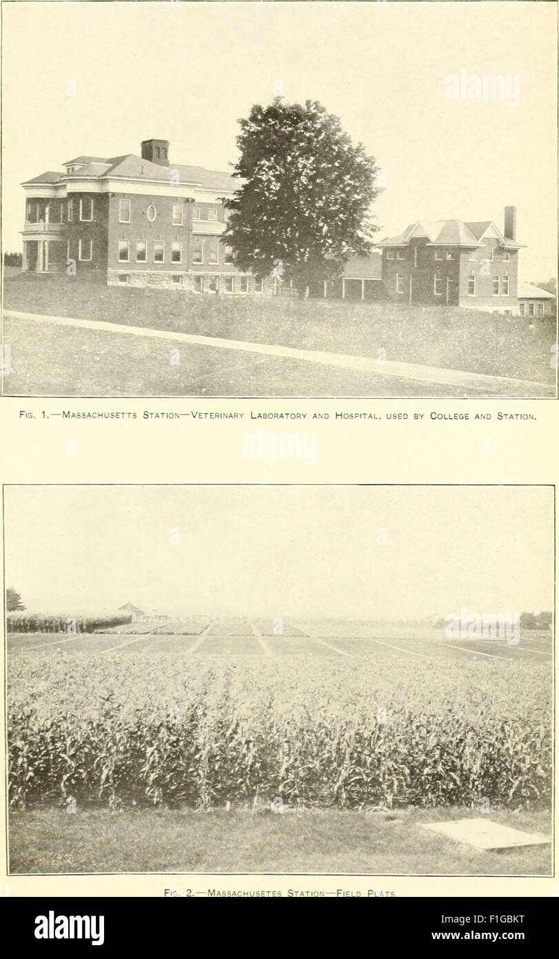 The agricultural experiment stations in the United States (1900 Stock ...