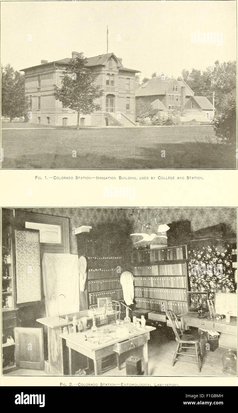 The agricultural experiment stations in the United States (1900 Stock ...