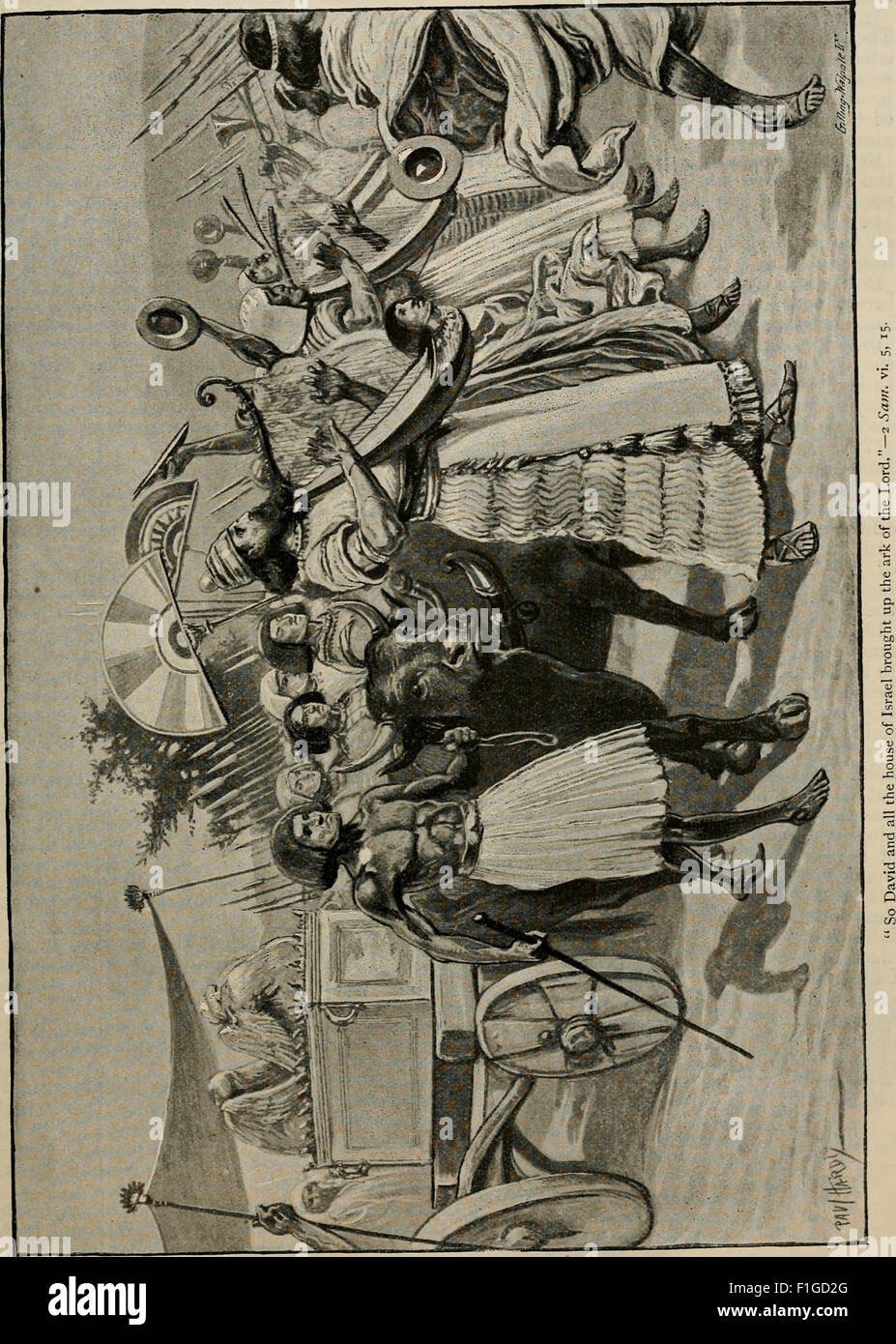 This 1896 edition of 'The Art Bible' includes illustrations of scenes ...