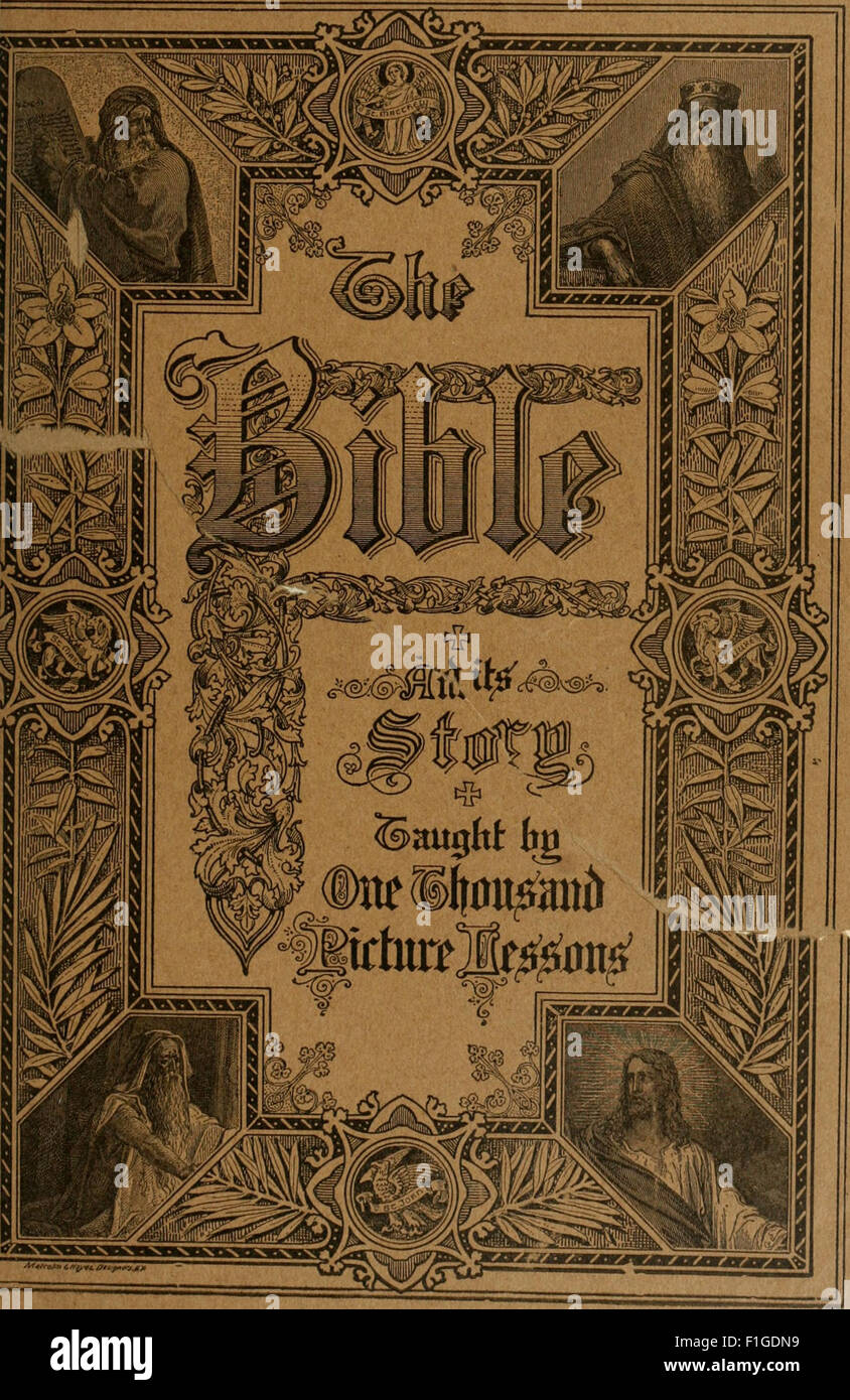 An illustration from 'The Bible and Its Story', a 1908 work ...