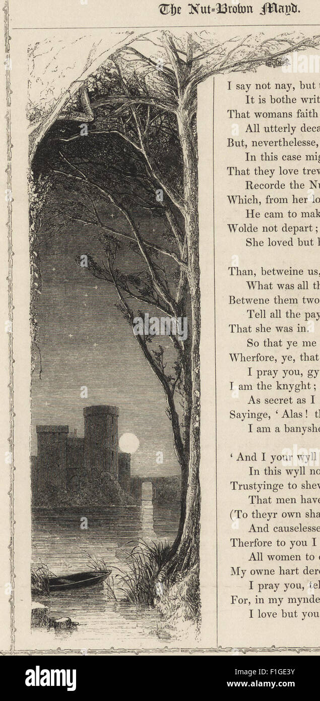 This 1842 collection features traditional British ballads, reflecting ...