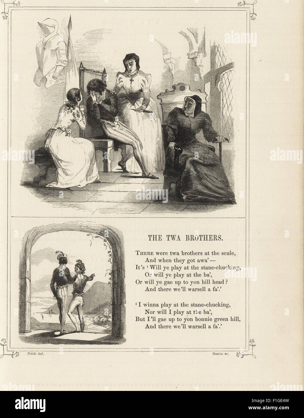 The 'Book of British Ballads' (1842) compiles traditional ballads from ...