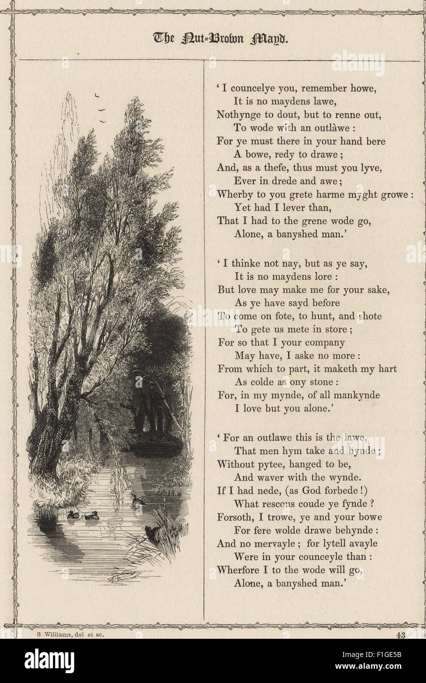 This 1842 publication is a collection of traditional British ballads ...
