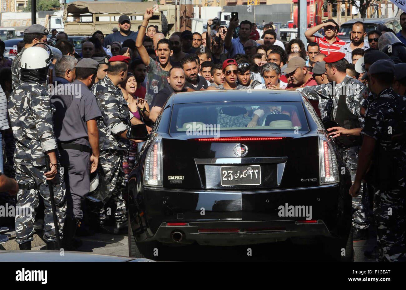 Beirut police hi-res stock photography and images - Alamy