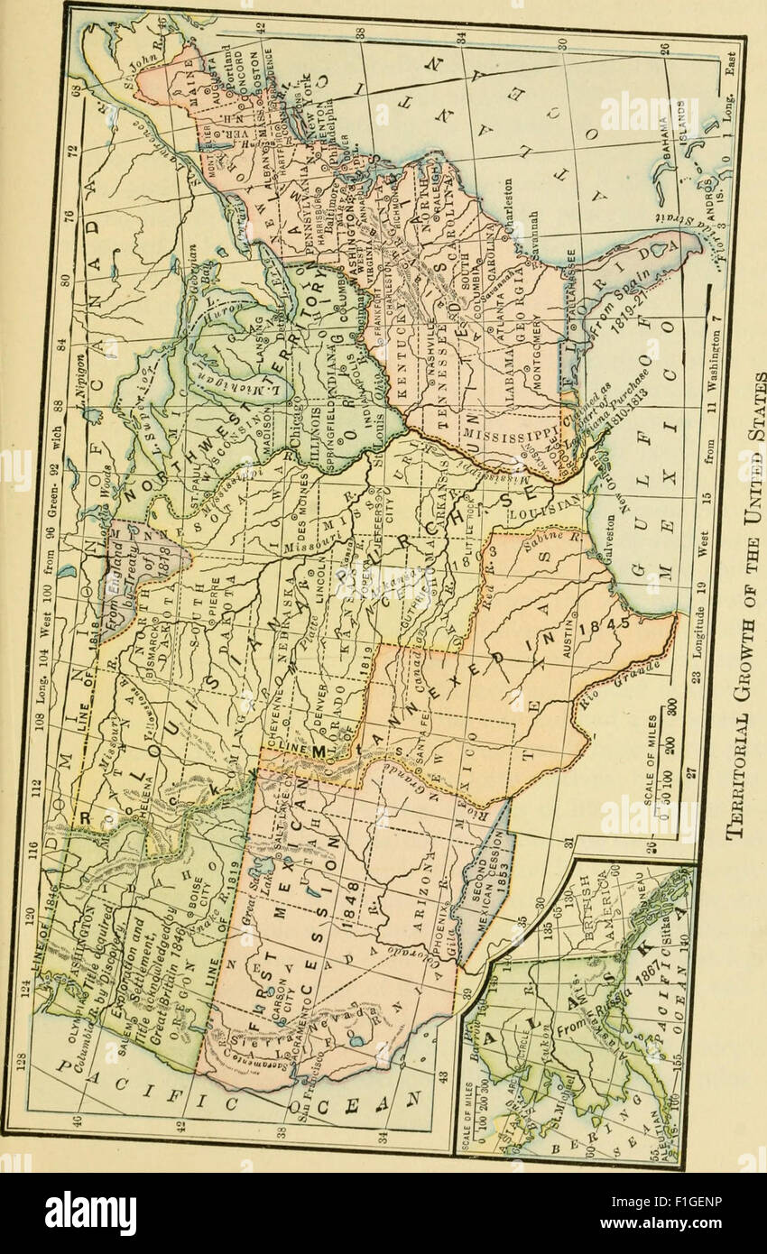 A history of the American nation (1919 Stock Photo - Alamy