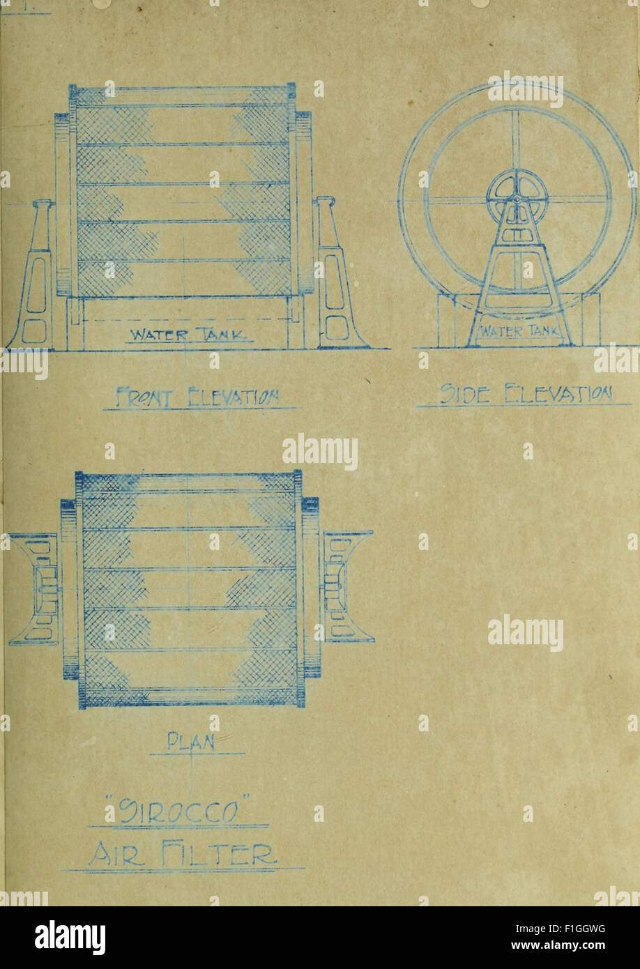 ‘The Hot Blast System of Heating and Ventilating’ (1909) discusses the ...