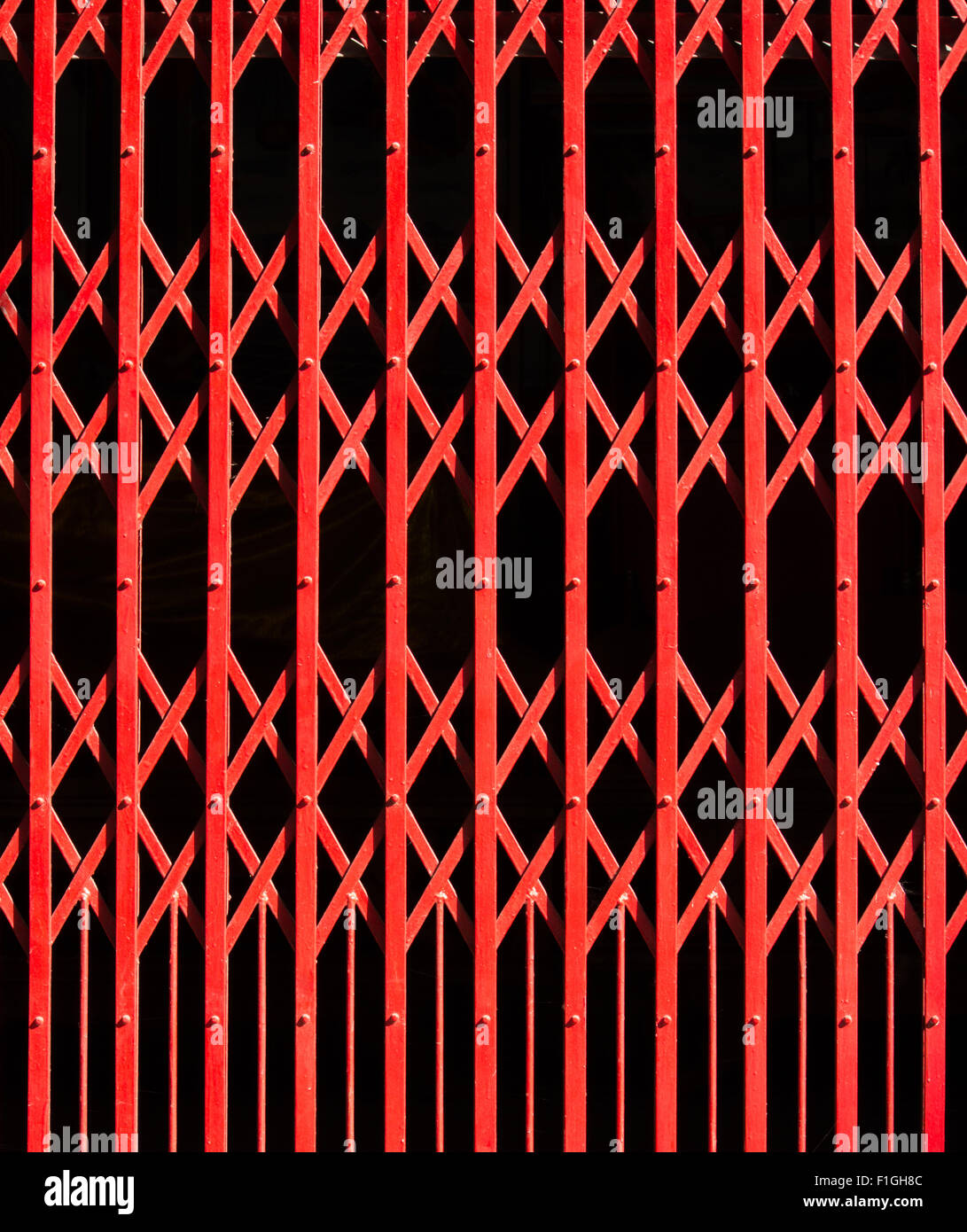 red steel door background Stock Photo - Alamy