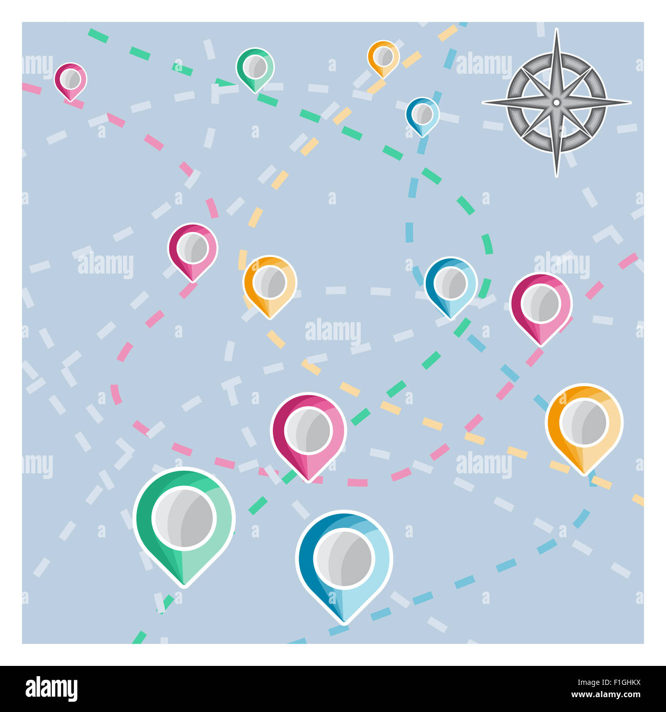 Roadmap vector hi-res stock photography and images - Alamy