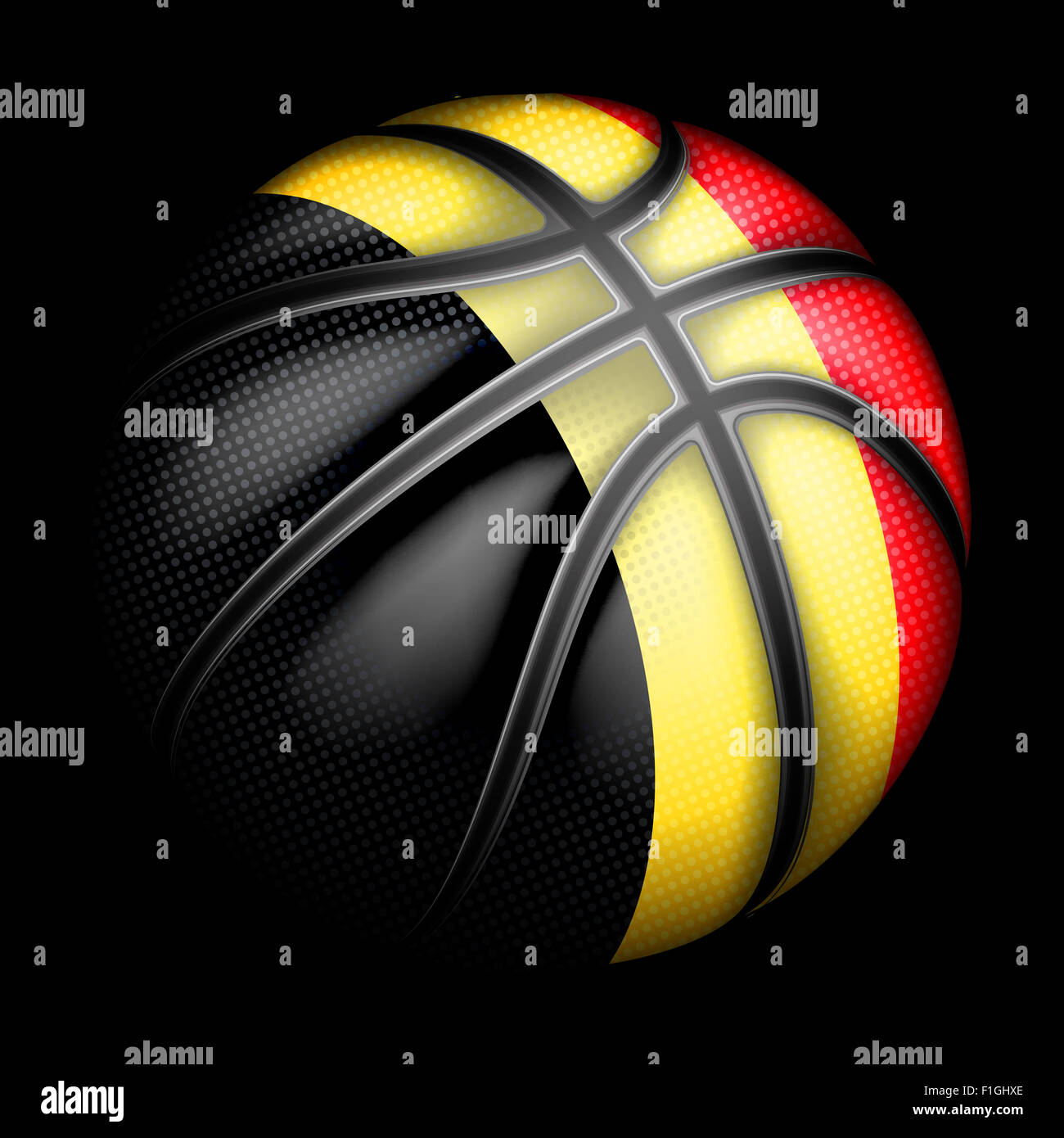 Belgian basket ball, vector Stock Photo - Alamy