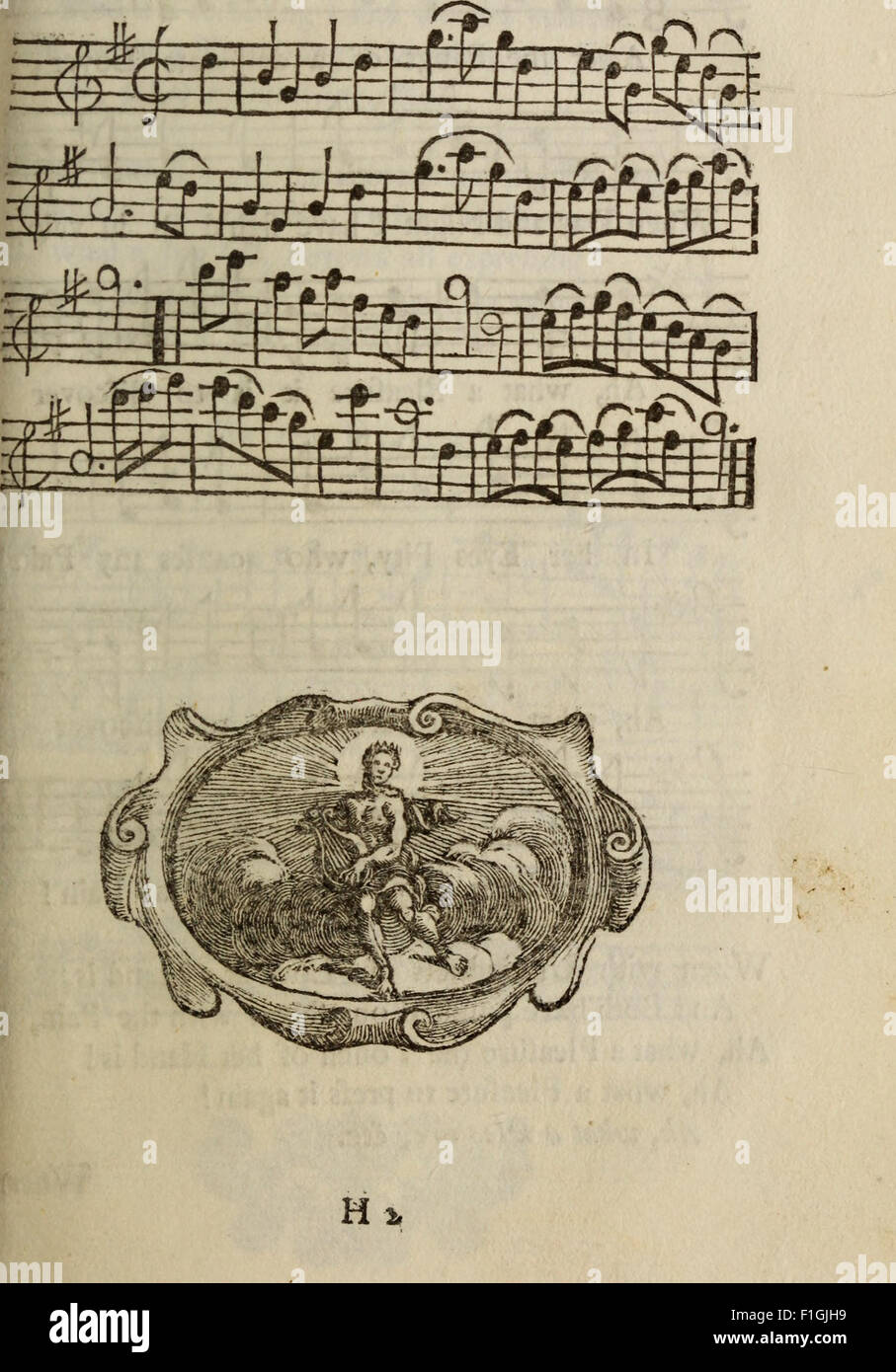 This 1729 musical collection presents a series of popular songs ...