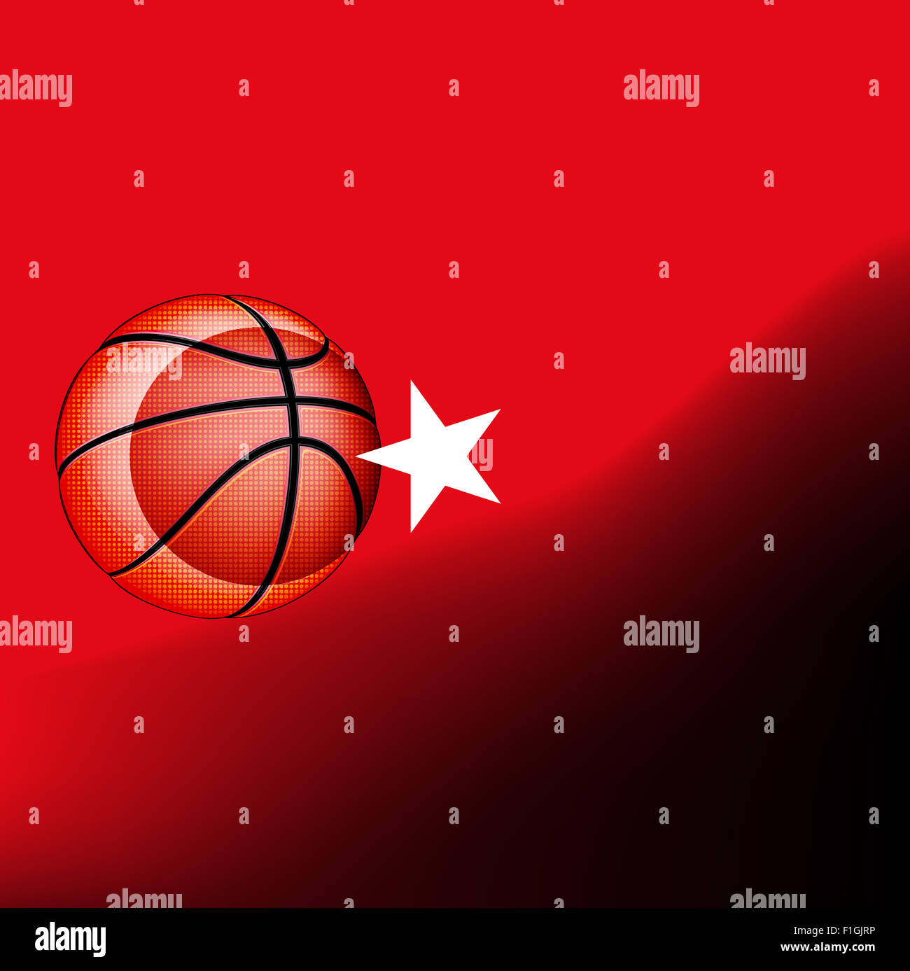 Turkish basket ball Stock Photo - Alamy