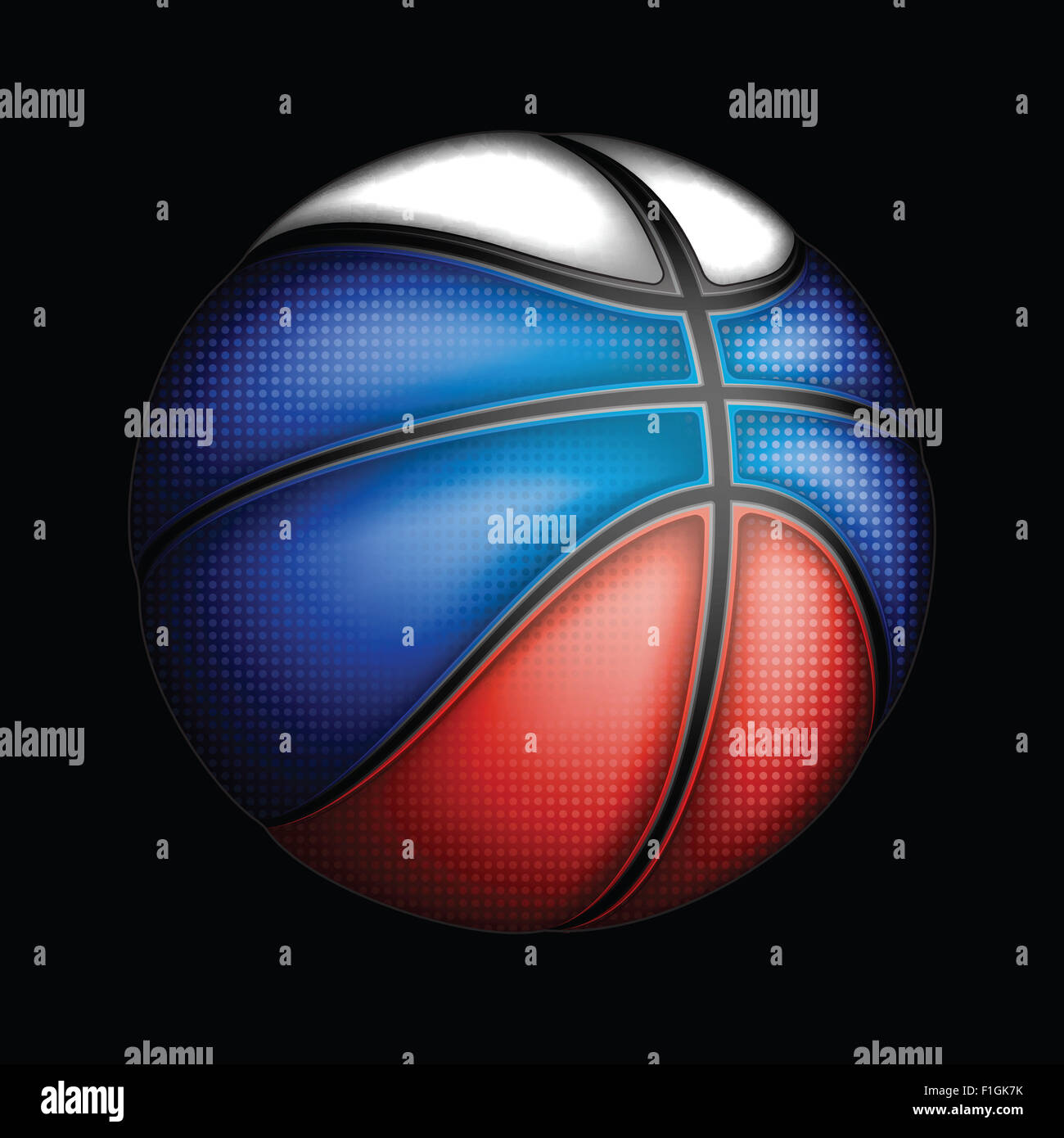 Russian basket ball, vector Stock Photo - Alamy