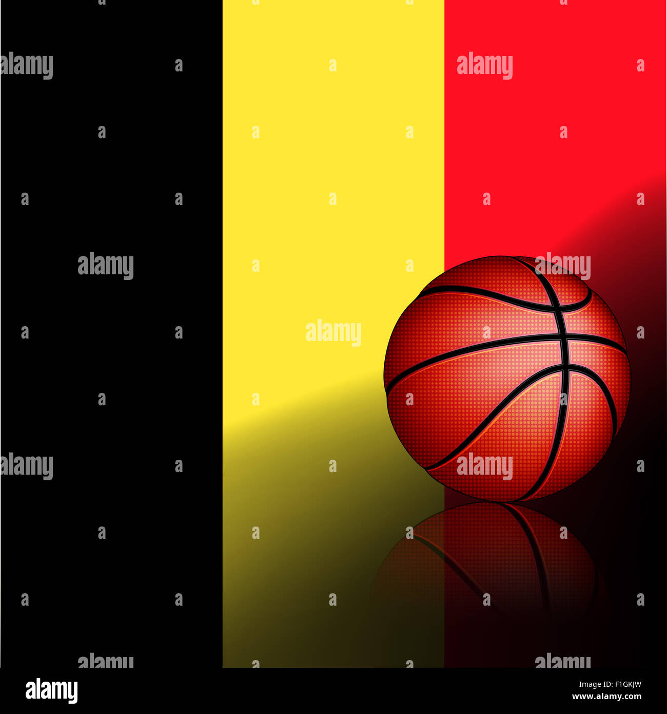 Belgian basket ball Stock Photo - Alamy