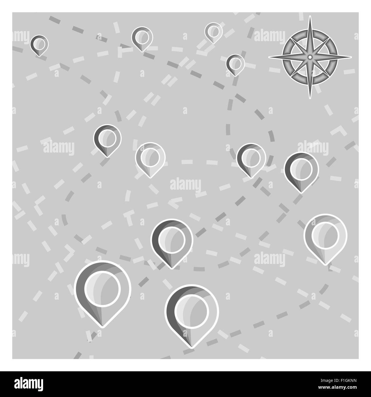 Navigation map hi-res stock photography and images - Alamy