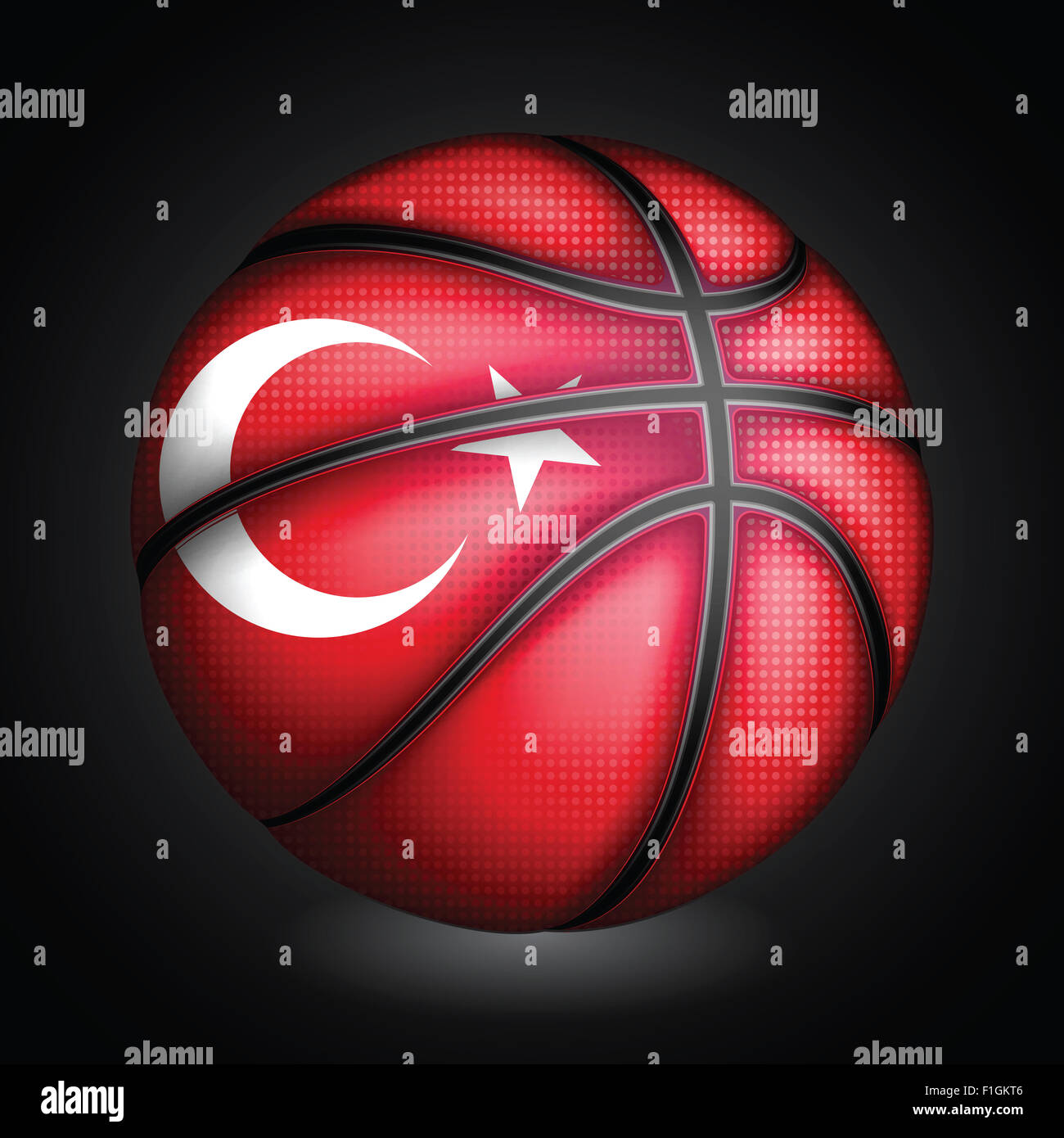 Turkish basket ball Stock Photo - Alamy