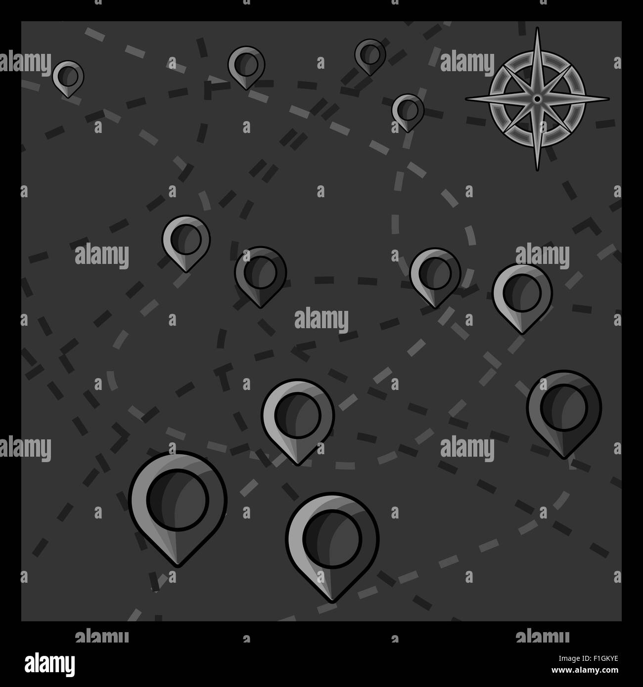 Roadmap Black and White Stock Photos & Images - Alamy