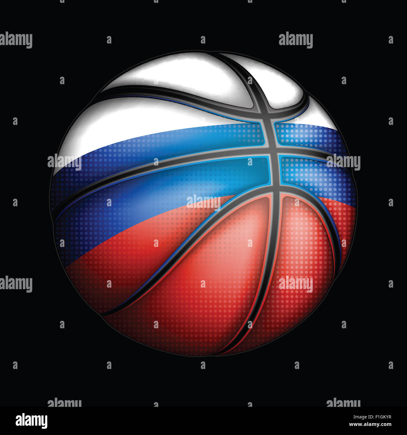 Russian basket ball Stock Photo - Alamy