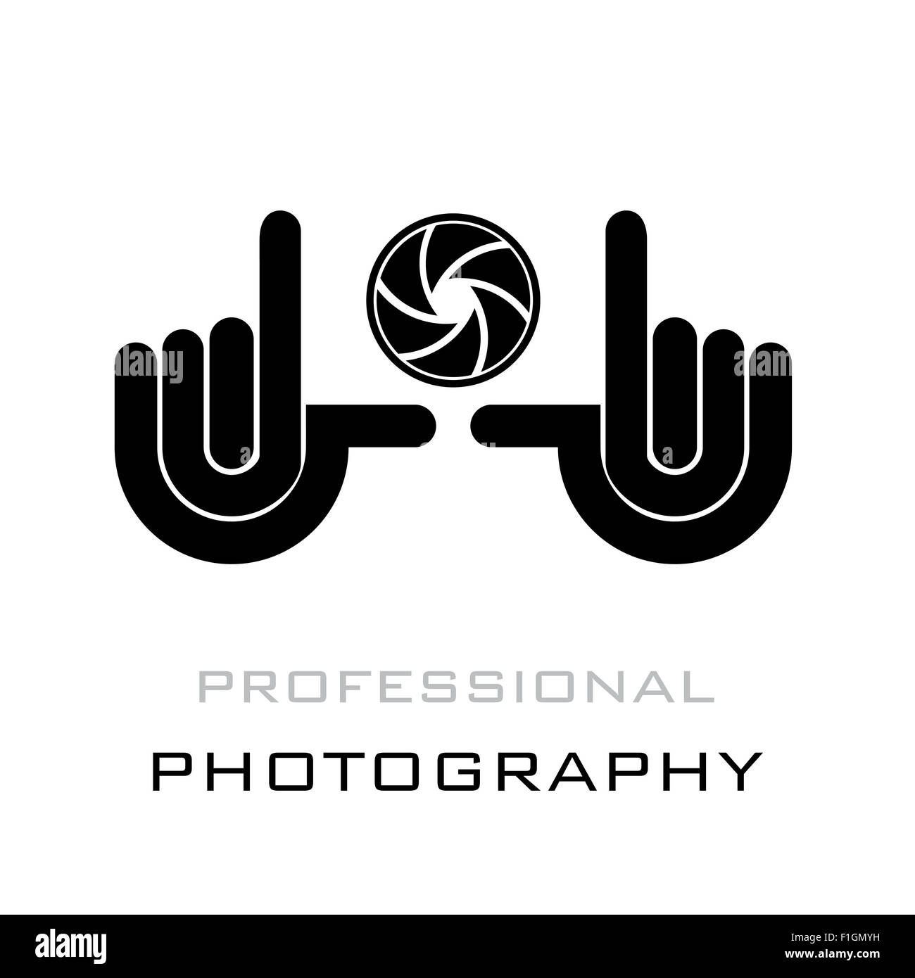 Making frame with hands, vector Stock Photo - Alamy