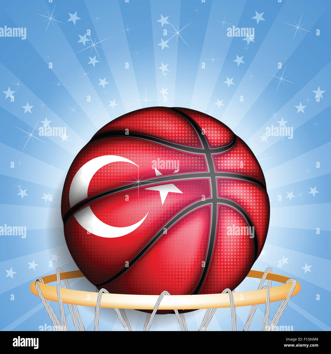 Turkish national basketball team hi-res stock photography and images ...