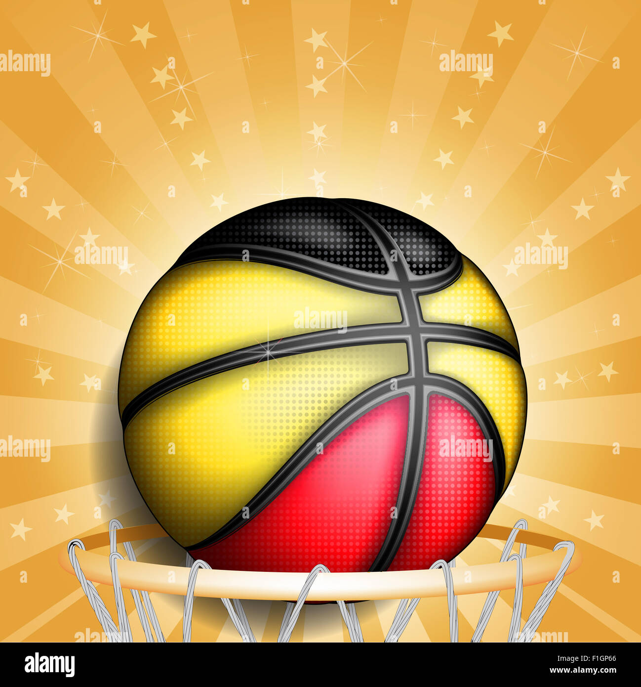 Belgian basket ball Stock Photo - Alamy