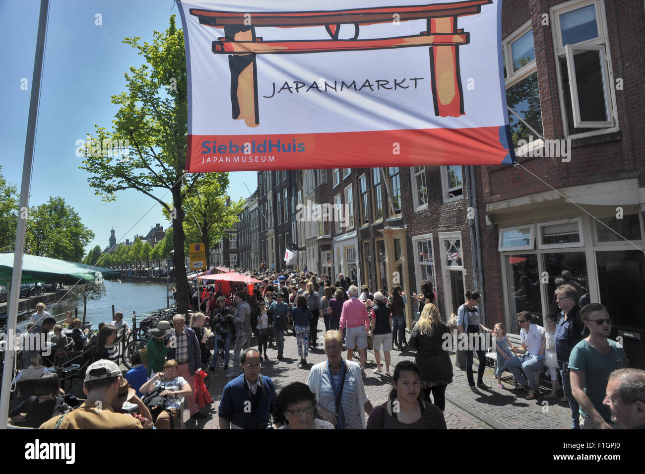 The Japan Market in the Dutch city of Leiden, the center of Japan ...