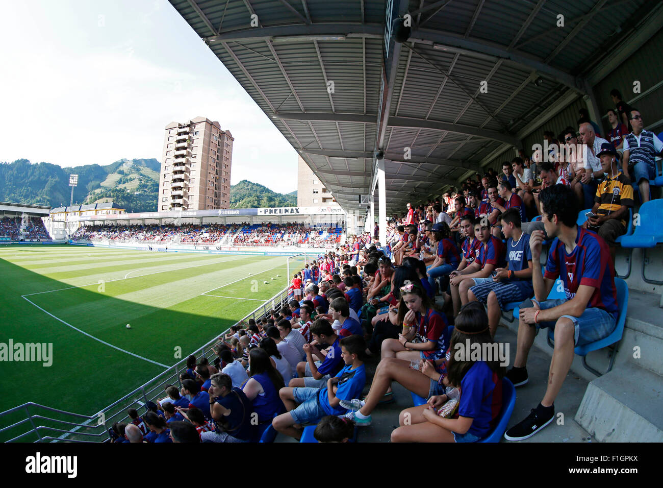 Eibar fans, AUGUST 30 2015 - Football/Soccer : General view, Spanish ...