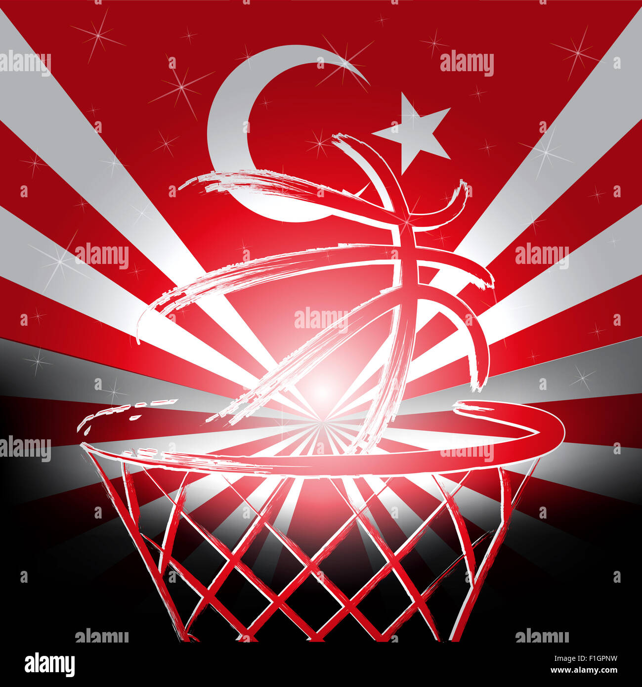 Turkish basket ball Stock Photo - Alamy