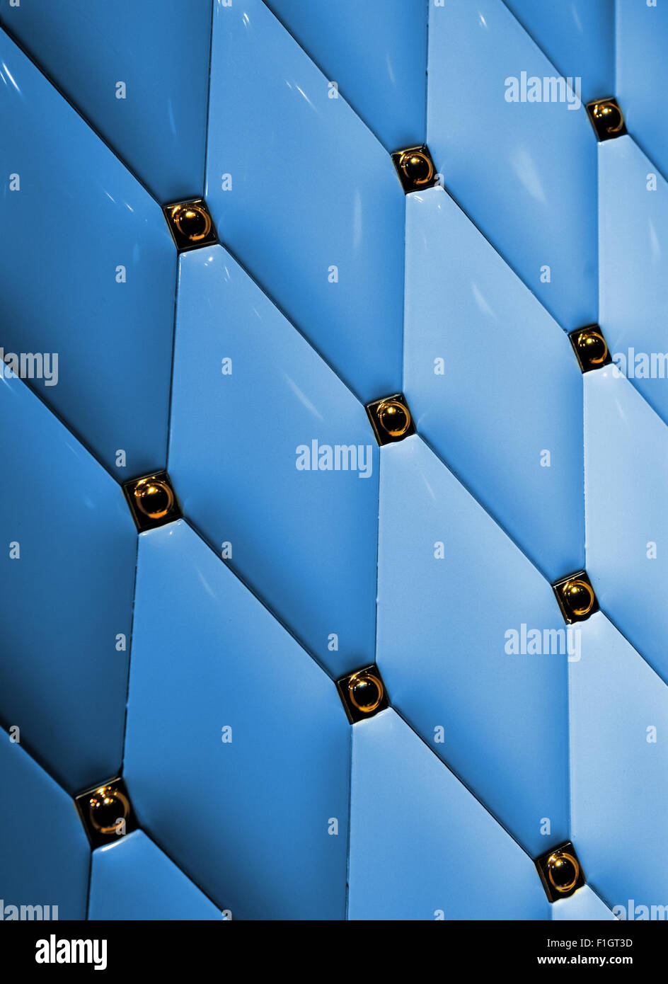 Picture of a blue tile background Stock Photo - Alamy