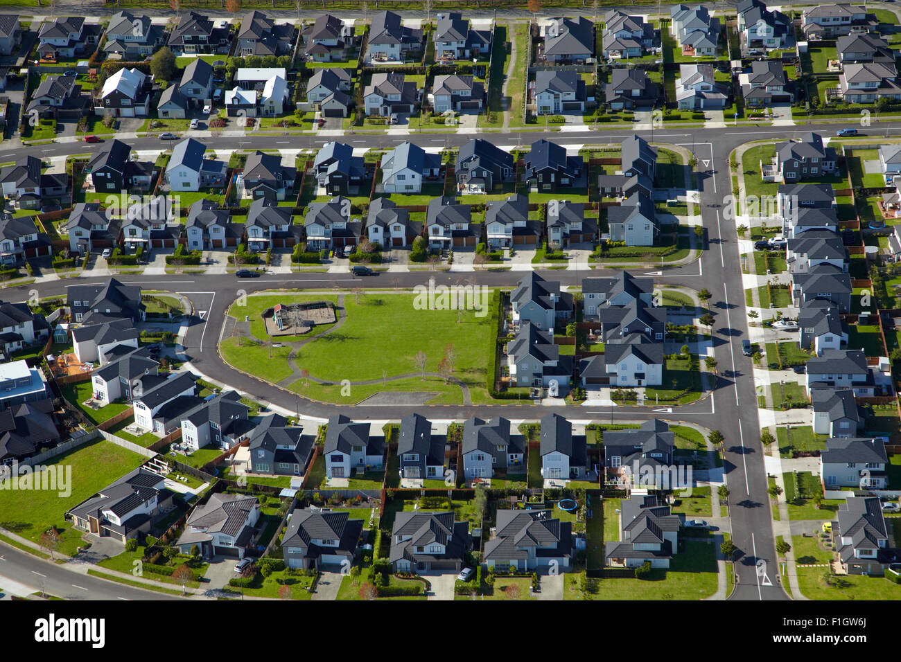 Karaka Lakes housing development, Karaka, Auckland, North Island, New ...