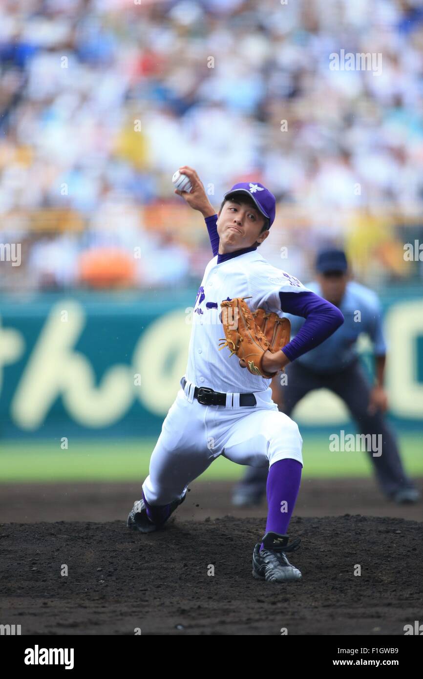 Nishinomiya, Hyogo, Japan. 19th Aug, 2015. Baseball : 97th Japanese ...