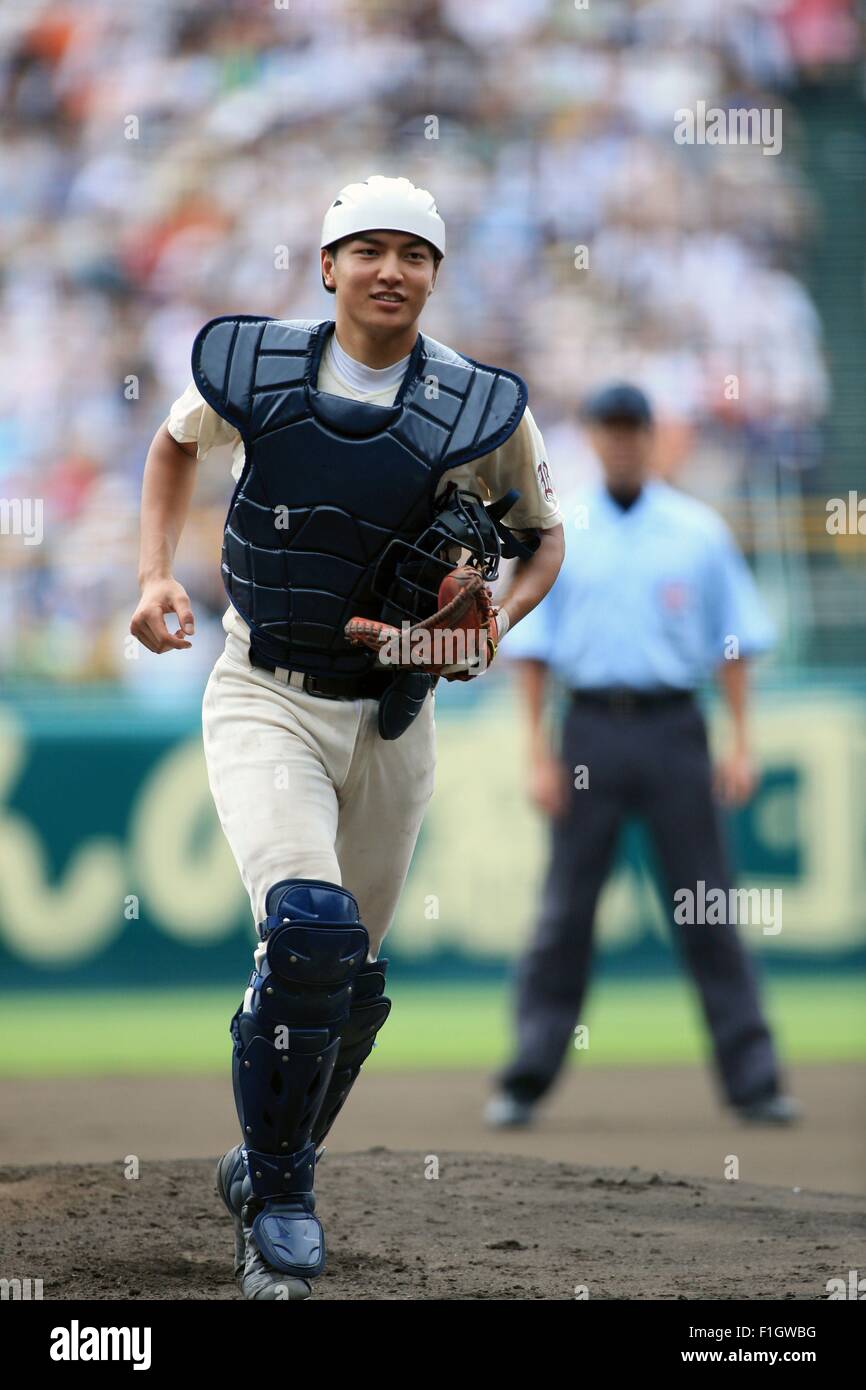 Nishinomiya, Hyogo, Japan. 19th Aug, 2015. Masaki Kato Baseball : 97th ...