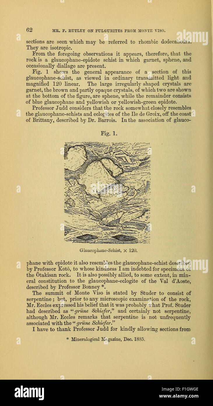 The Quarterly Journal of the Geological Society of London features research articles on geology ...