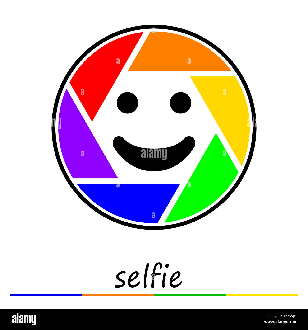 Shadow selfie Cut Out Stock Images & Pictures - Alamy