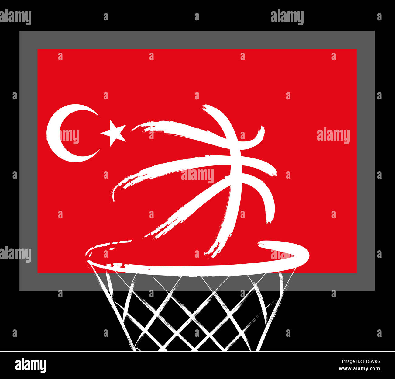 Turkish national basketball team hi-res stock photography and images ...